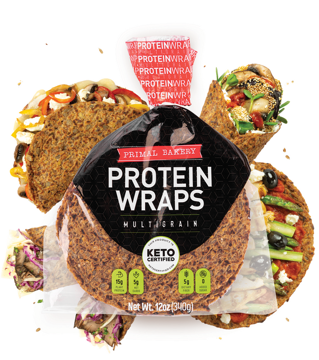 Protein Keto Wraps - Vegan – Primal Bakery