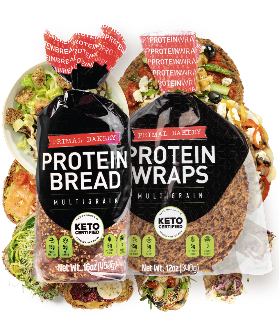 Protein Keto Bread - Vegan – Primal Bakery